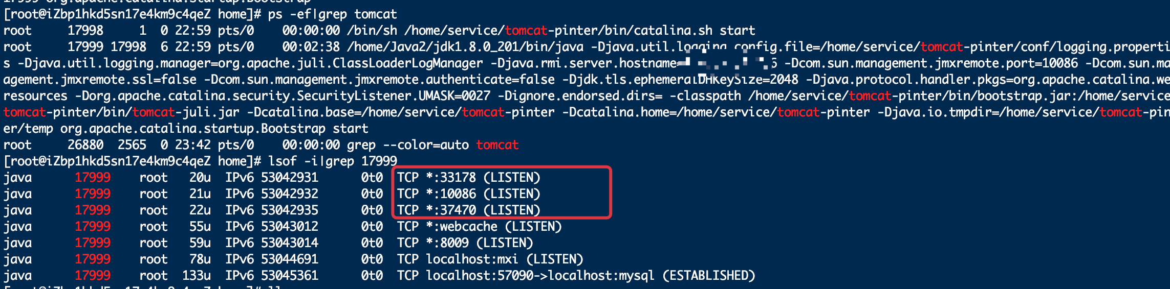 使用JvisualVM无法连接linux远程服务器，错误无法使用service:jmx:rmi:// /jndi/rmi://ip:port/jmxrmi-CSDN博客