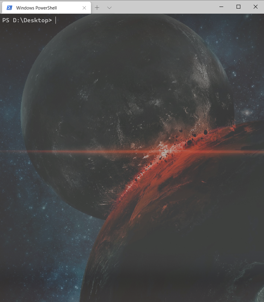 Window PowerShell设置背景图片_powershell设置背景图片文件路径-CSDN博客