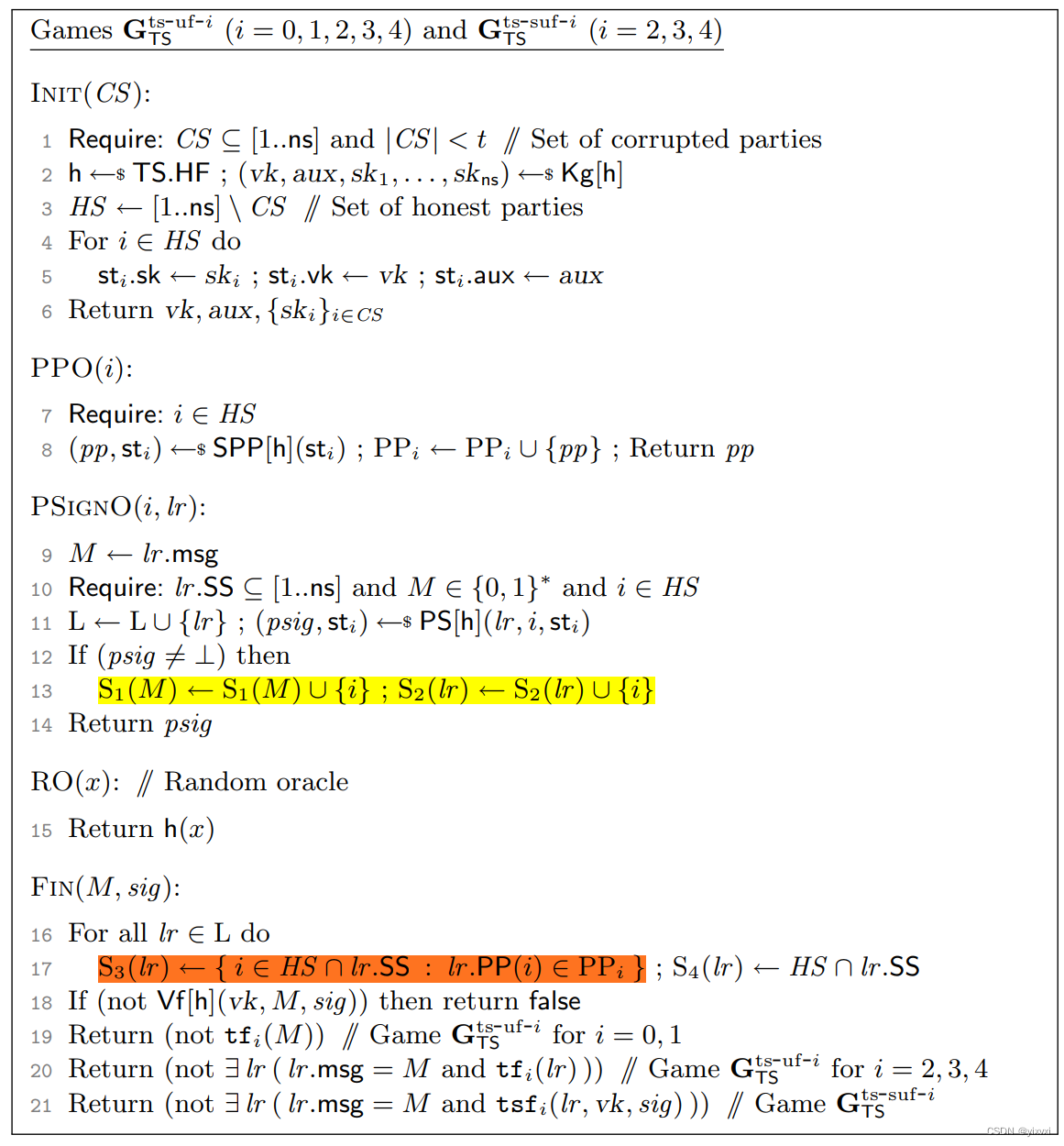 论文笔记：Threshold and Multi-signature Schemes from Linear Hash Functions_frost 阈值签名介绍-CSDN博客