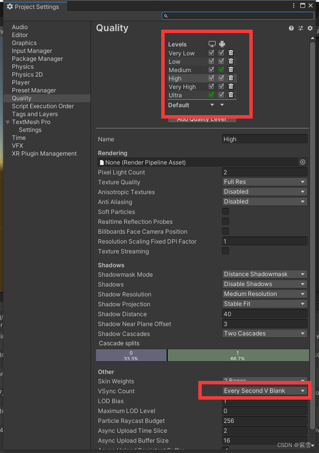 关于unity进行帧率控制的问题 Optimized Frame Pacing Csdn博客