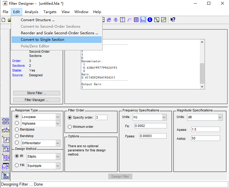 matlab中Filter Design和Simulink仿真的实操与训练1_simulink带阻滤波器在哪-CSDN博客