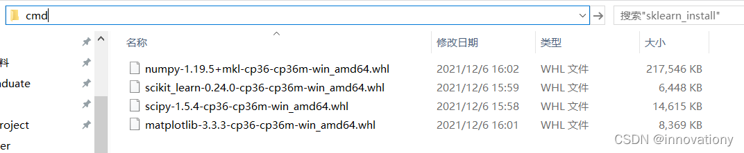 windows下sklearn库的安装教程，还有Numpy、Scipy、matplotlib库_安装python编程环境，并安装机器学习所需要的numpy、sklearn库，将安装过程截图提交 ...