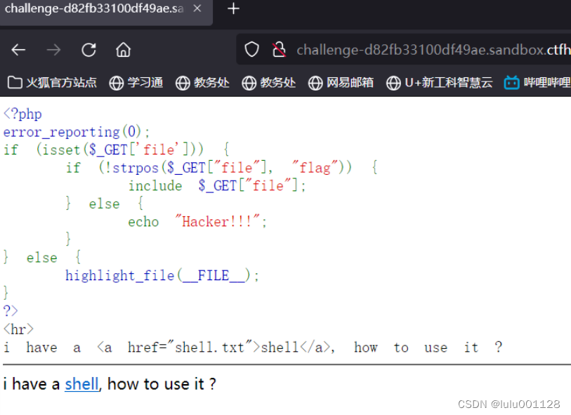 Ctfhub 技能树rcectfhub Eval执行 Csdn博客