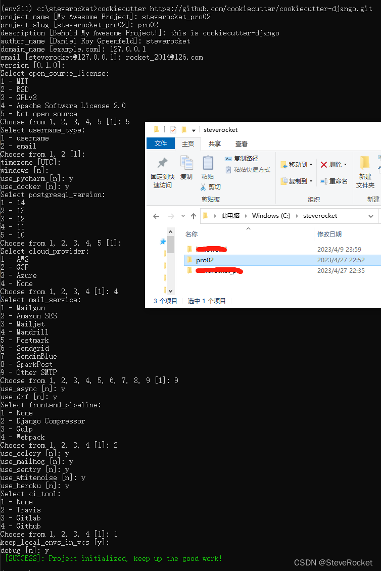Django第三方库：使用Cookiecutter-django生成项目，及结构和优点详解-CSDN博客