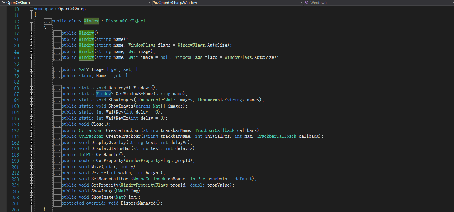 1、OpenCvSharp视频读取、显示小记_failed to create videocapture-CSDN博客