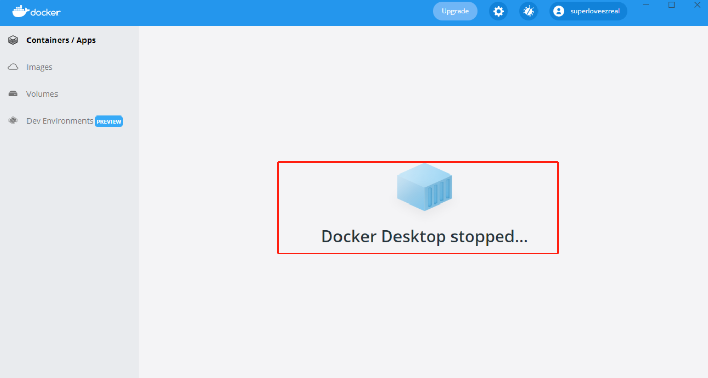 Docker Desktop stopped...】--------已经解决_docker engine stopped-CSDN博客