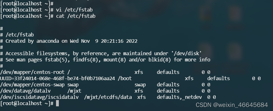 Centos7.6挂载IPSAN【iscsi存储】并应用为LVM分区_centos ip-san配置-CSDN博客