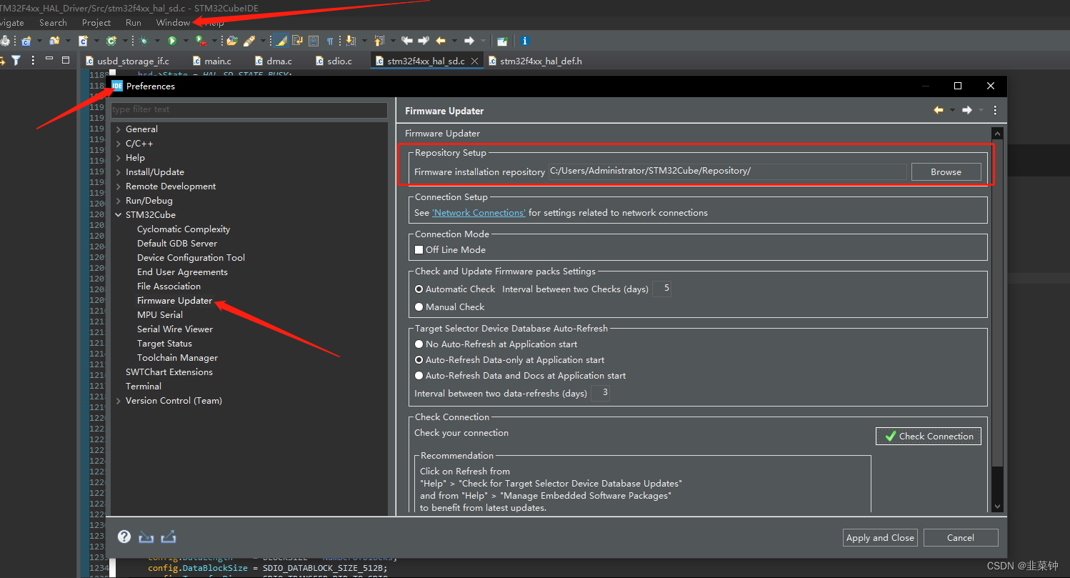 stm32cubeIDE的使用_stm32cubeide 内部falsh-CSDN博客