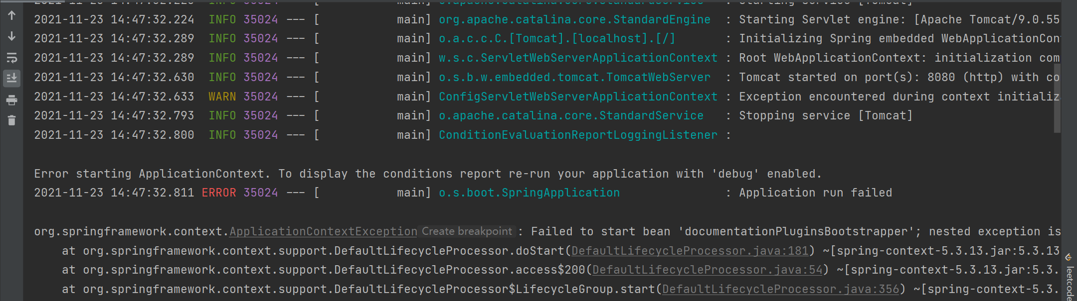 Spring 2.6.0 整合Springfox-swagger-starter遇到的问题_extra serve options "--allow-root" must have a val ...