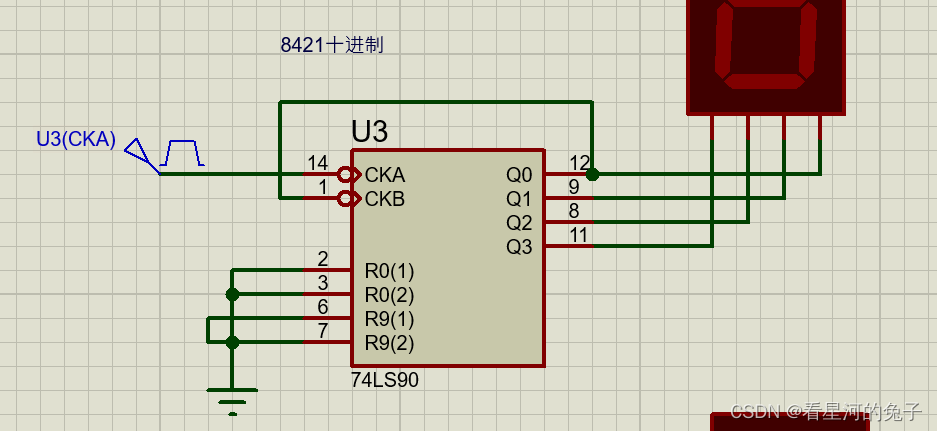 二~十进制计数器仿真原理（基于proteus)_74ls190引脚图及功能真值表-CSDN博客