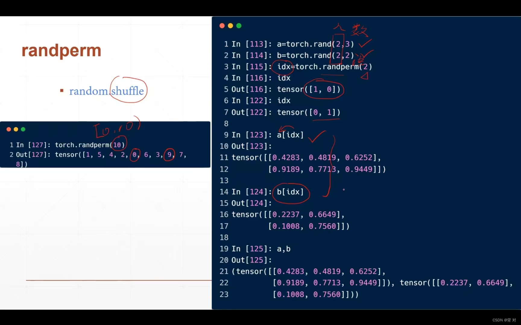 我的第一周pytorch学习笔记_torch.randn(3,4)参数的意义-CSDN博客