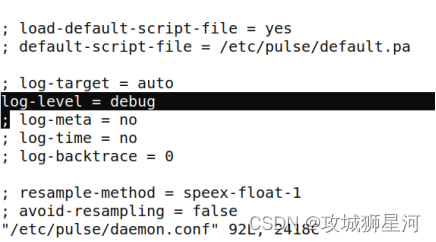 pulseaudio如何开通系统日志来debug_pulseaudio debug-CSDN博客
