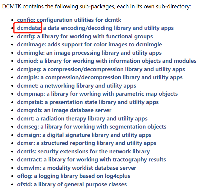 4. DICOM图像层级分类-DCMTK-元素读取_dcmitem dcmtag 层级-CSDN博客