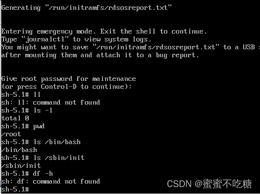 openEuler22.03启动提示错误：Failed to execute /sbin/init、Failed to execute /bin/sh，无法进入系统_openeuler中sh ...