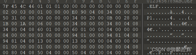 Elf文件格式elf规范 Csdn博客