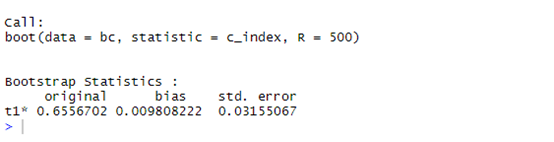 R语言使用BOOT重抽样获取cox回归方程C-index（C指数）可信区间(2)_r语言boot函数-CSDN博客