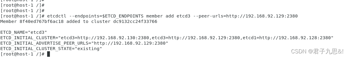 ETCD单节点故障应急恢复_etcd 单节点-CSDN博客