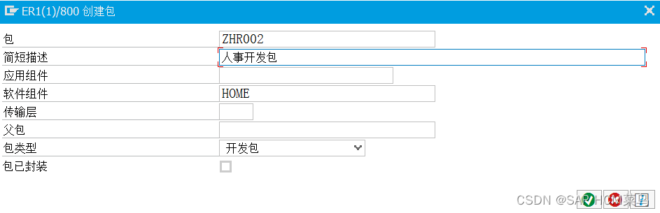 SAP开发包的创建SE21/SE80_sap 创建开发包-CSDN博客