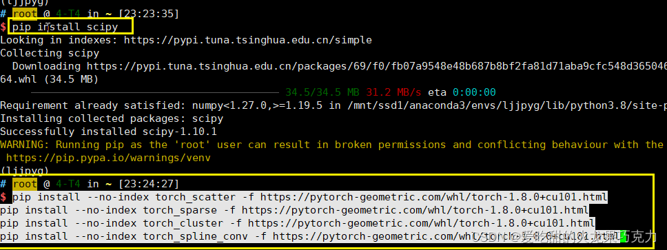 学校服务器安装cuda版本的pytorch+DGL（联网+上传）+安装apex；CUDA out；使用wandb；Error: lib；服务器安装torch_geom；miniconda的安装 ...