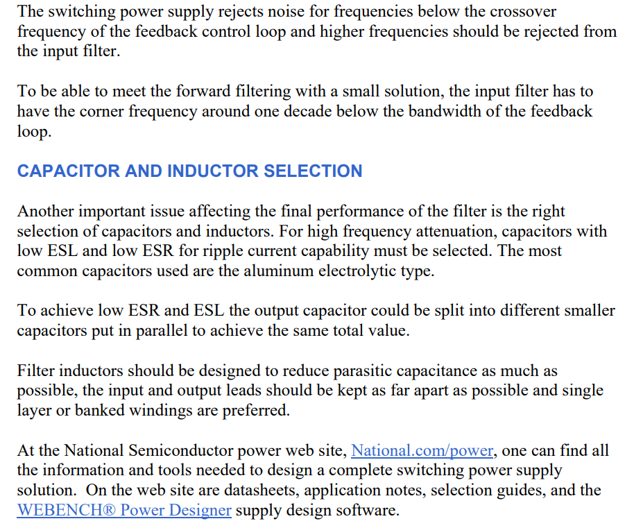 Input Filter to reduce Conducted Emissions_鈥淒esign techniques for preventing input filter osc-CSDN博客
