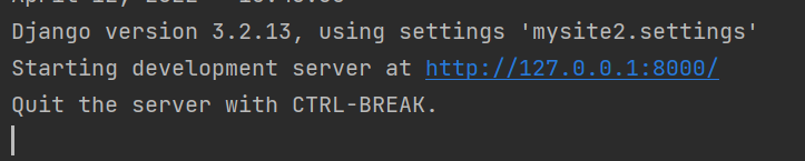 Pycharm 运行 django 没有出现网址 / 终端下运行 “python manage.py runserver” Pycharm 没弹出网址_django终端运行结果-CSDN博客