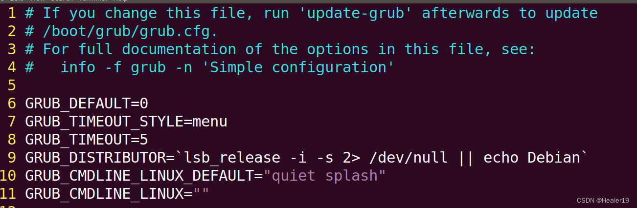 Linux中修改系统启动项grub_修改grub-CSDN博客