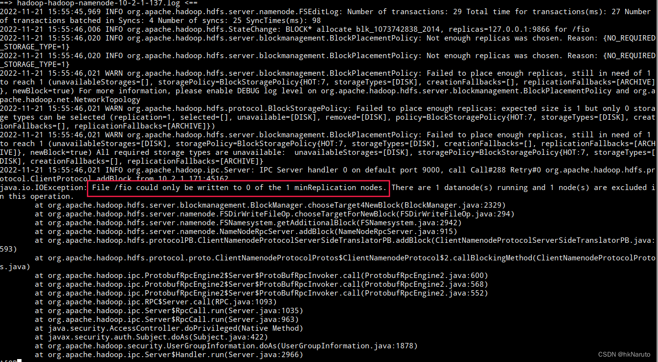 hdfs fuse_dfs 挂载后，fio dd测试，解决报错：权限不够 Permission denied I/O error constructing remote block ...