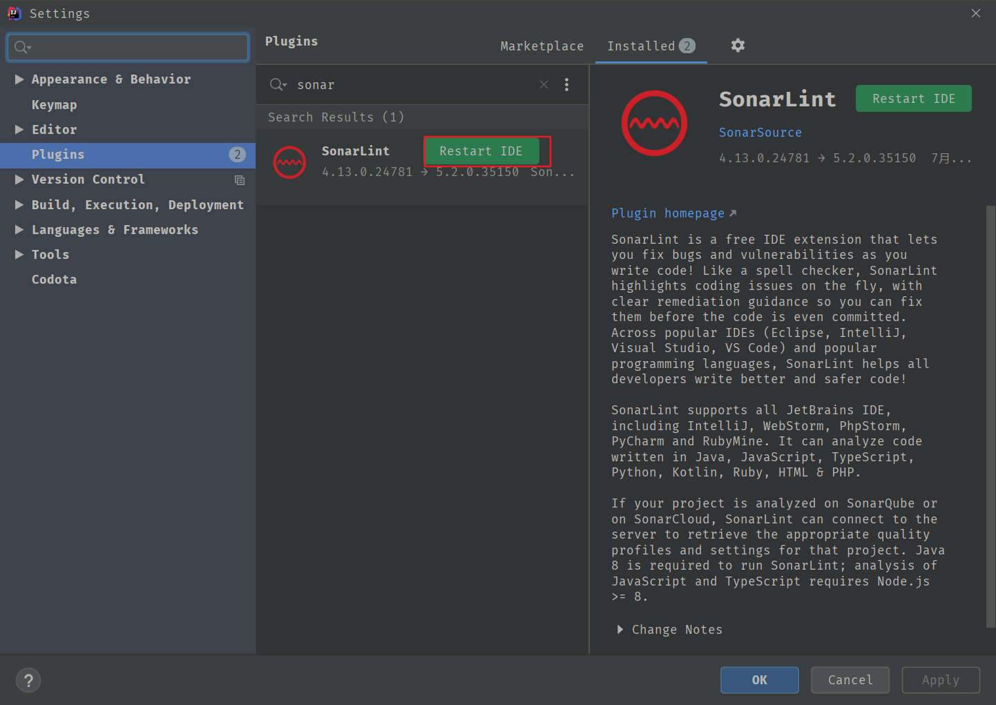 SonarLint + SonarQube 静态代码扫描_sonarlint使用sonarqube进行代码分析-CSDN博客