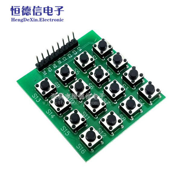 基于Verilog的FPGA扩展4x4键盘矩阵实例_fpga板外接矩阵键盘怎么用-CSDN博客