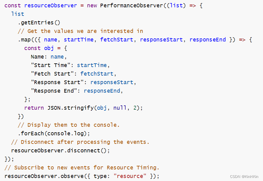 前端性能优化之数据采集Performance API实战篇-CSDN博客
