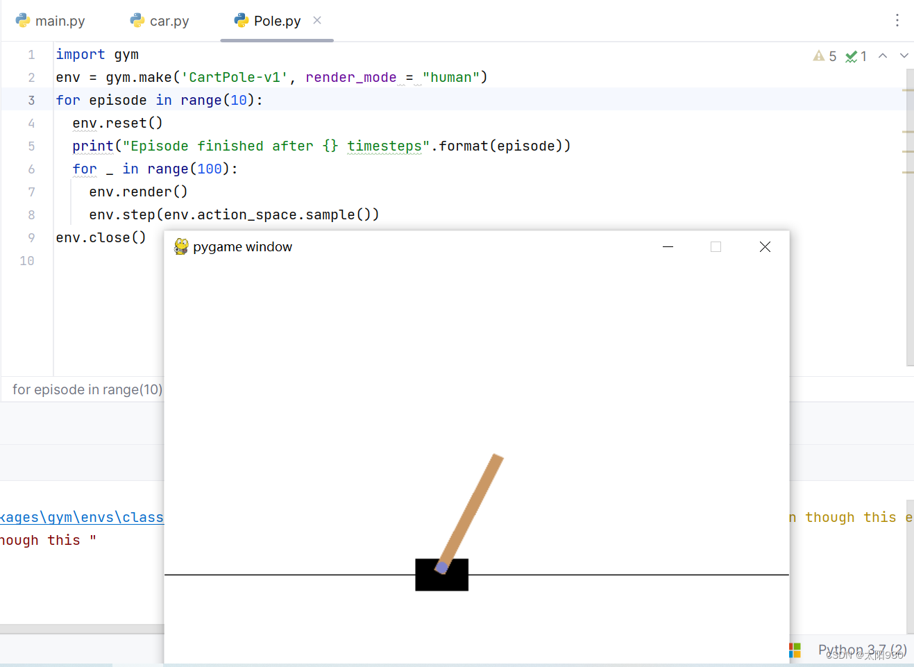 安装Anaconda+gym+环境配置，实现强化学习中的两个案例_conda 安装gym-CSDN博客
