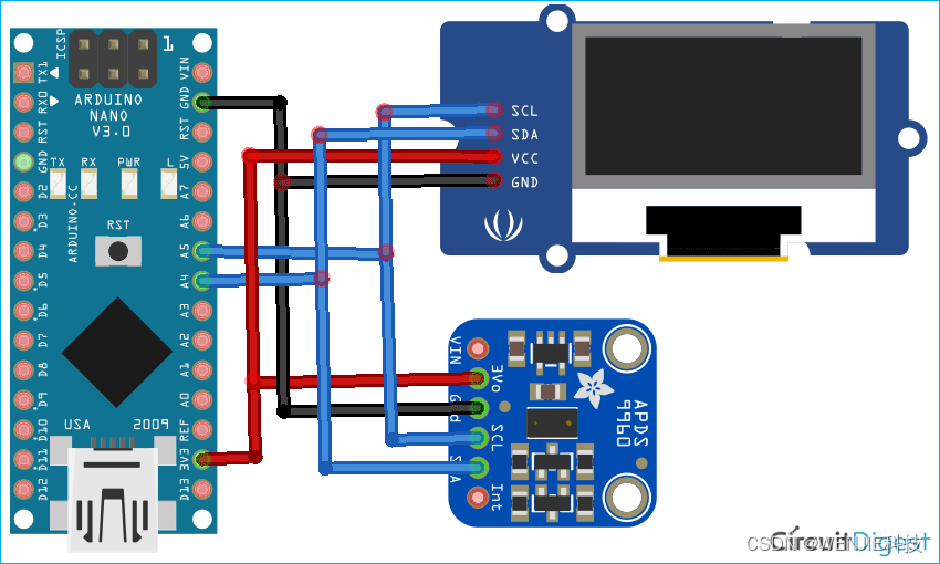 【基于Arduino APDS9960 传感器的手势控制非接触式电梯】_apds9600-CSDN博客