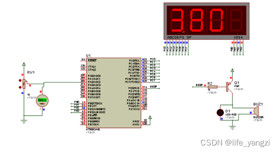 基于ATMEGA16的电压表设计_atmega16电压代码-CSDN博客