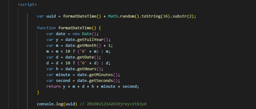 Javascript生成全局唯一标识符（GUID,UUID,ID）的方法_js给按钮添加全局唯一标识-CSDN博客