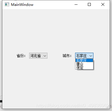 Qt 实现两个Combo Box关联（Qt学习笔记）_qt怎么能将两个combox捆绑在一起-CSDN博客