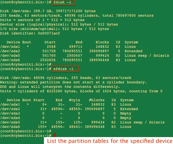 How to backup and restore a partition table on Linux | 简单方法：磁盘分区表的备份与恢复（**译文笔记**）_fdisk恢复分区表-CSDN博客