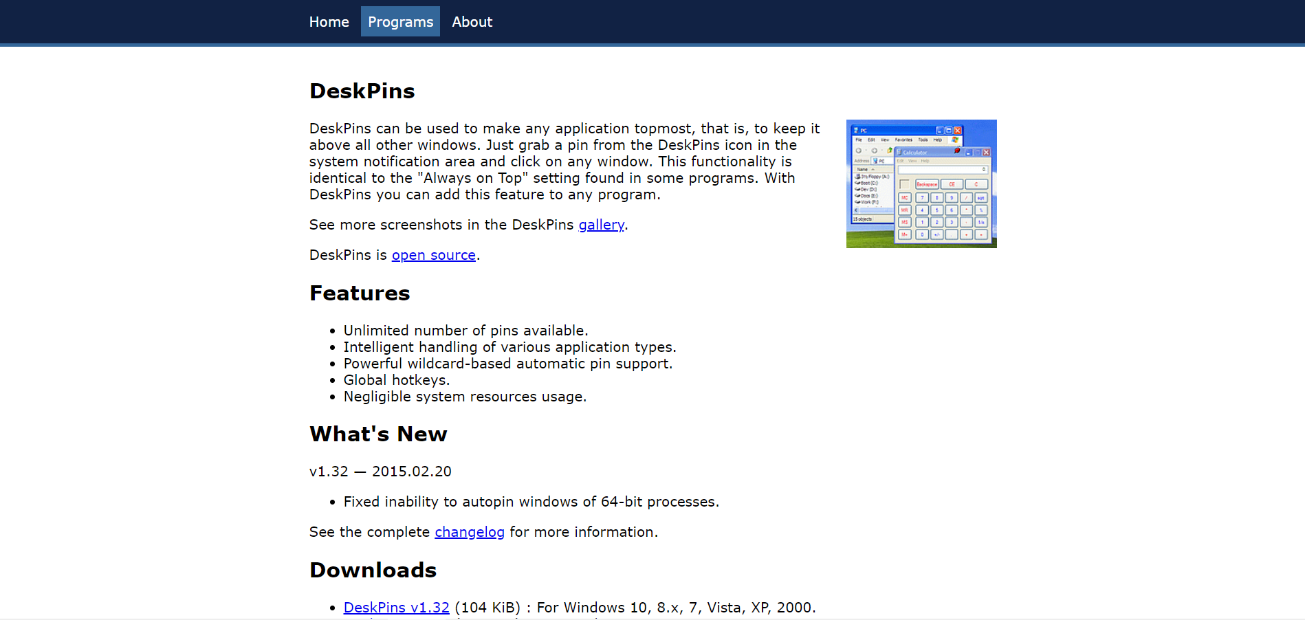 DeskPins-让应用始终在最前面_livesplit怎么设置永远在前-CSDN博客