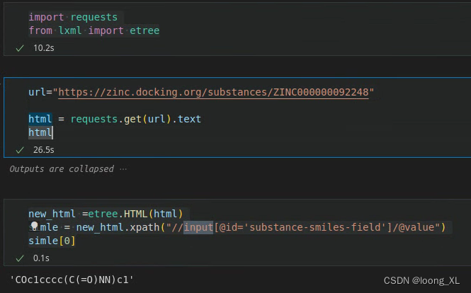 chembl_webresource_client 包数据接口下载chembl数据库；ZINC数据库下载、simles获取_loong_XL的博客-CSDN博客