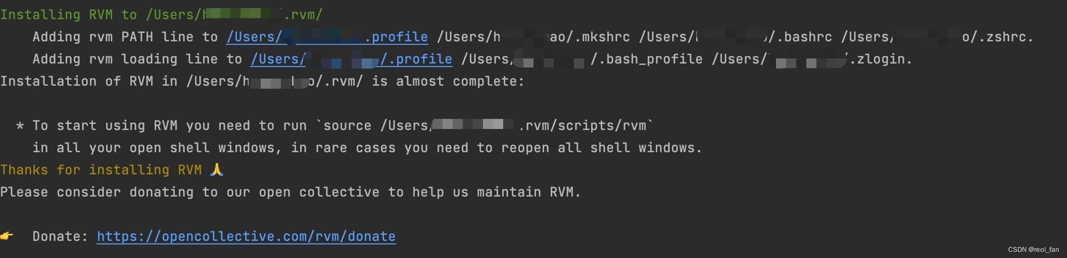 Ruby基础 安装和命令行rvm Default Ruby312 Csdn博客 
