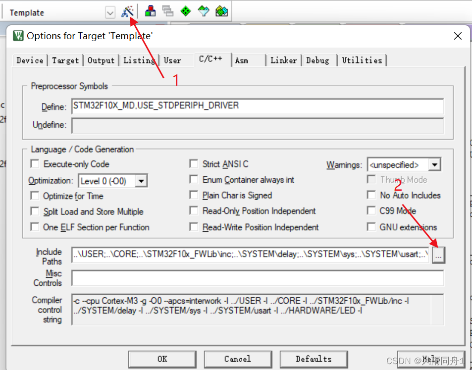 【stm32】常见问题解决——头文件找不到cannot Open Source Input File Timerh No Such F Csdn博客 9869