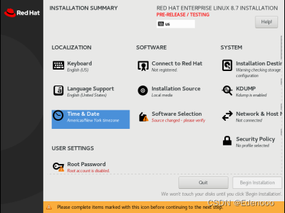 红帽学习之RHEL8.7操作系统安装详解-CSDN博客