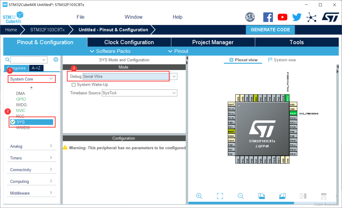 使用STM32点亮LED_stm32点灯_xxbiubiu的博客-CSDN博客