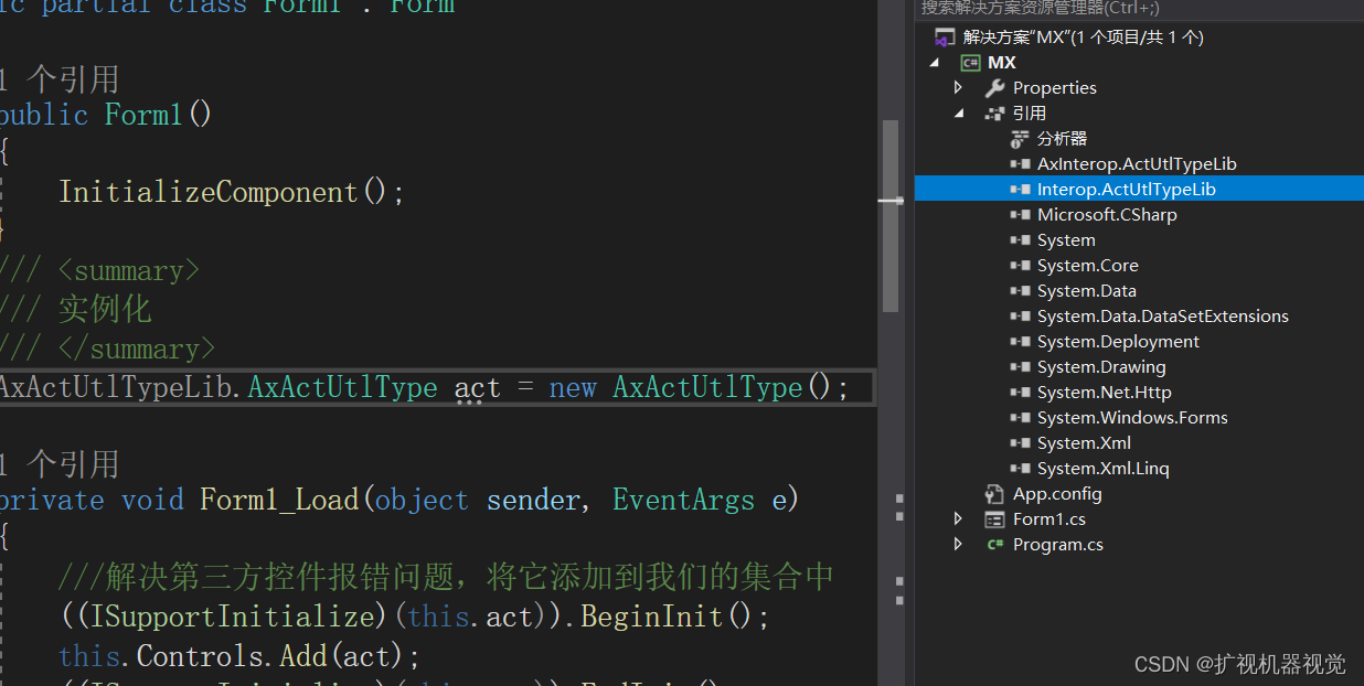 扩视机器视觉-C#与三菱PLC MX Component通讯_c# mx component 读取plc-CSDN博客