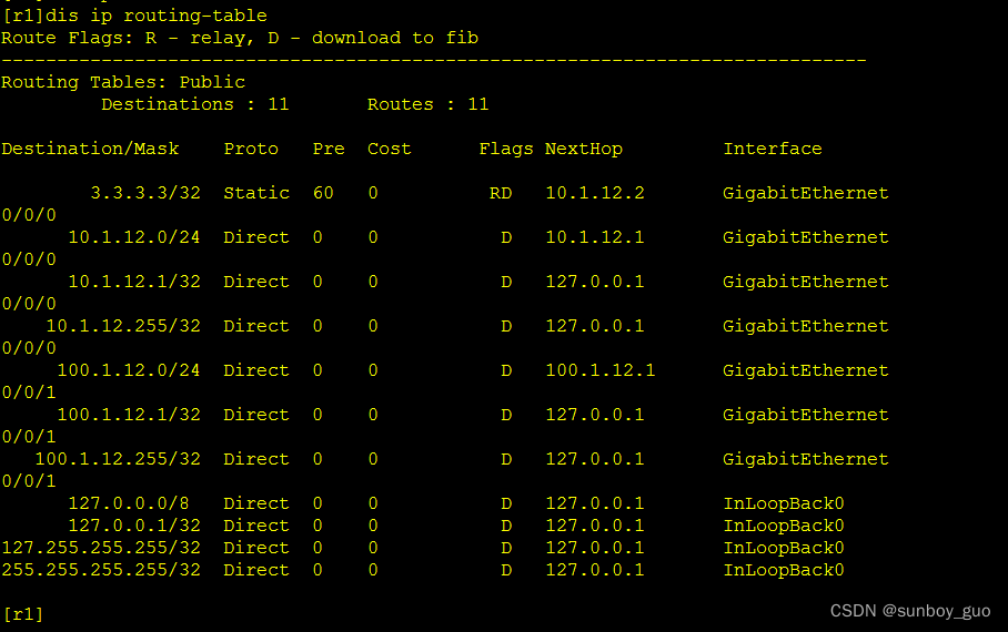 IP路由基础之静态路由_ip route-static-CSDN博客