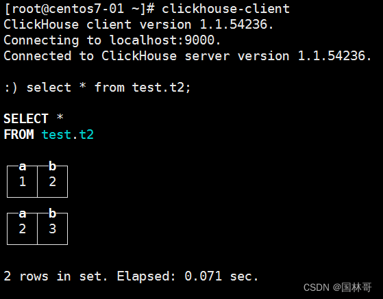 Clickhouse客户端使⽤教程-CSDN博客