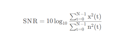 python向信号添加自定义信噪比高斯白噪声--详细原理+公式+代码_python添加高斯白噪声-CSDN博客
