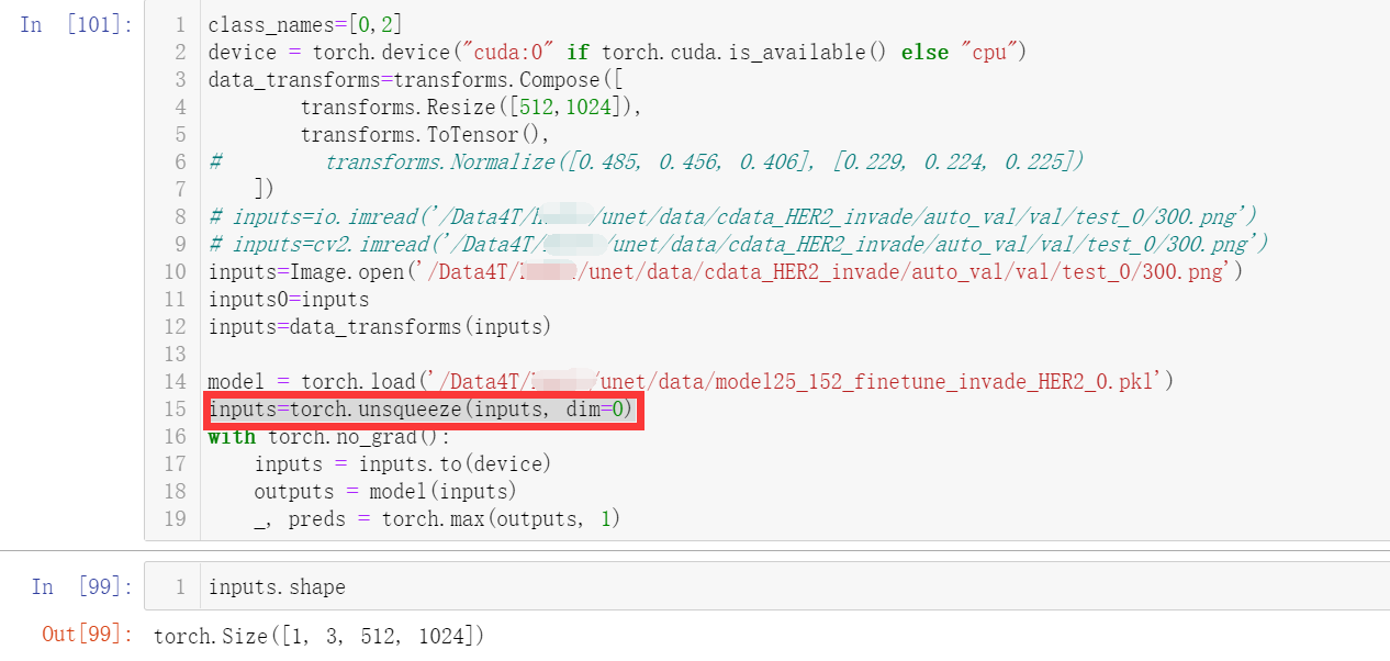 Expected 4-dimensional input for 4-dimensional weight, but got 3-dimensional input of size [3 ...