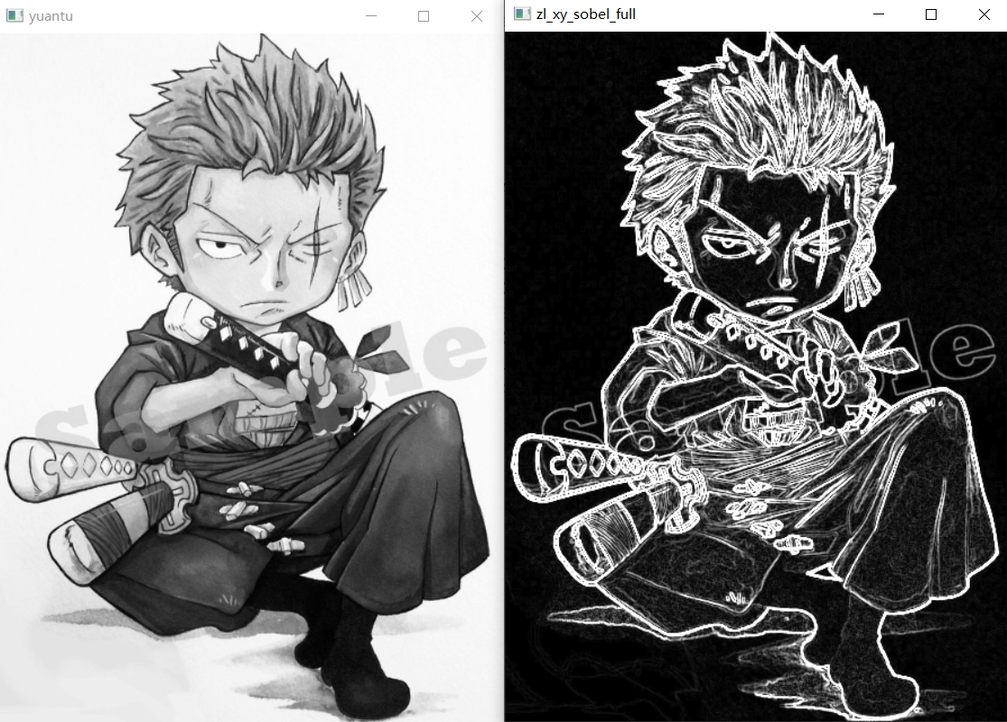 OpenCV—Sobel边缘检测的python代码实现_sobel算子边缘检测-CSDN博客