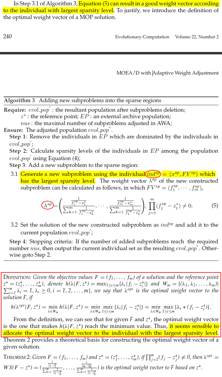 论文解读：MOEA/D with Adaptive Weight Adjustment_均匀分布的权重向量-CSDN博客