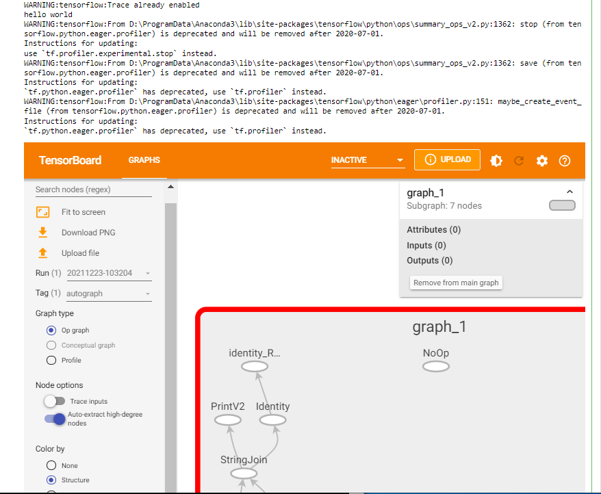 Tensorboard 的tensorflow2的启动及应用_modifiedtensorboard' tensorflow2.14.1-CSDN博客